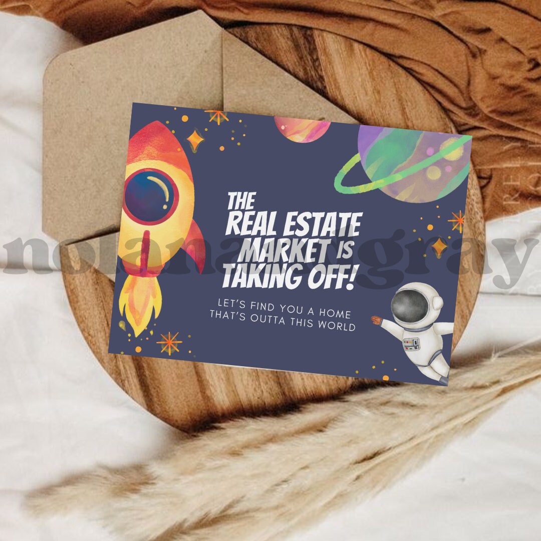 Editable Real Estate Mailer Template, Client Postcard, Editable Mailer ...