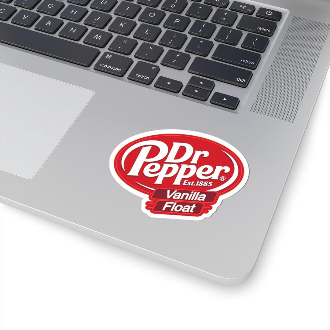 Dr Pepper Sticker, Laptop Sticker, Gift for Drink Lovers, Funny Car ...