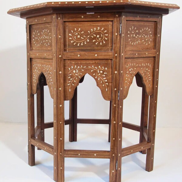 Indian Inlay Table - Etsy