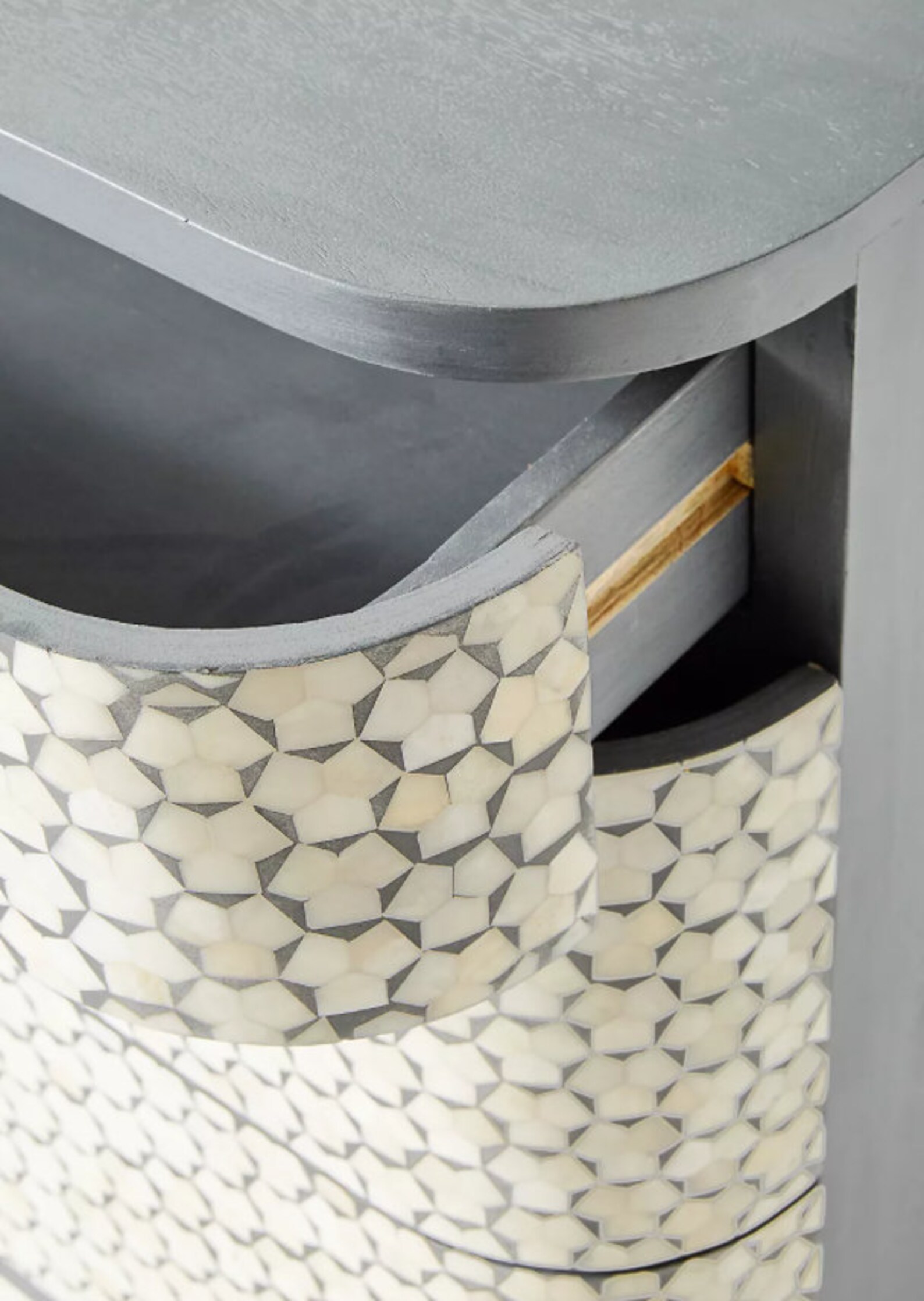 Targua Moroccan Three Drawer Dresser Bone Inlay Dresser Bone | Etsy