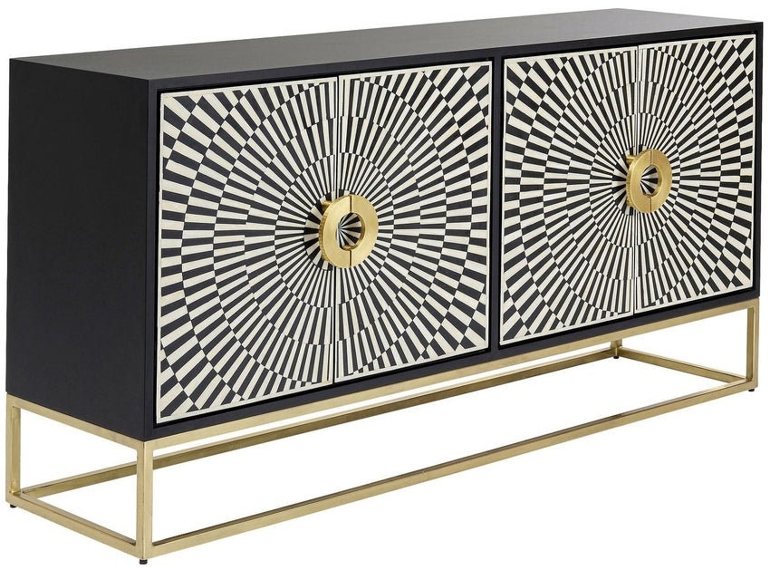 Bone Inlay Buffet Chest of Drawer Bone Inlay Sideboard Bone - Etsy