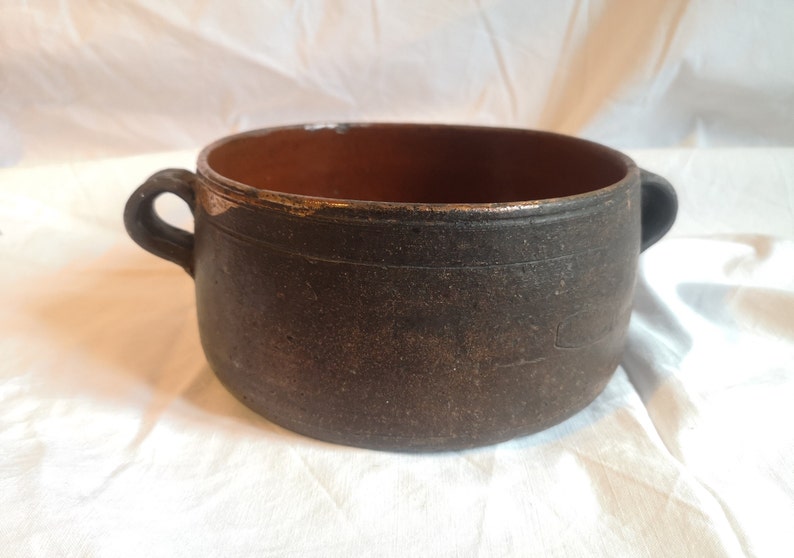 Vintage French Vallauris Earthenware Cooking Pot, "marmite" - Etsy