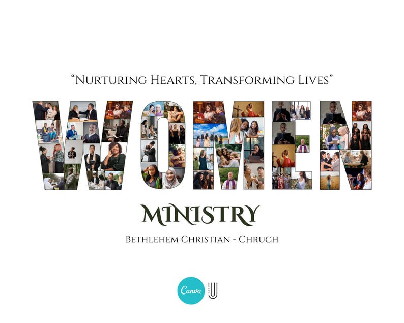 Women's Ministry Photo Collage: Christian Gift for Pastor's Wife ...