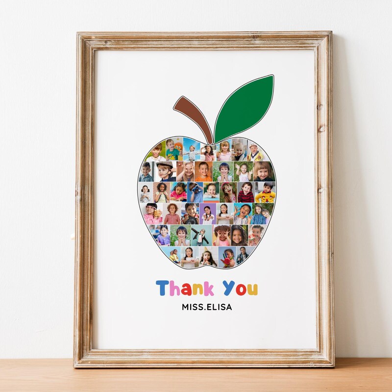 Apple Poster - Etsy