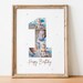 Number One, First Birthday Digital Download,birthday Number 1 Collage ...