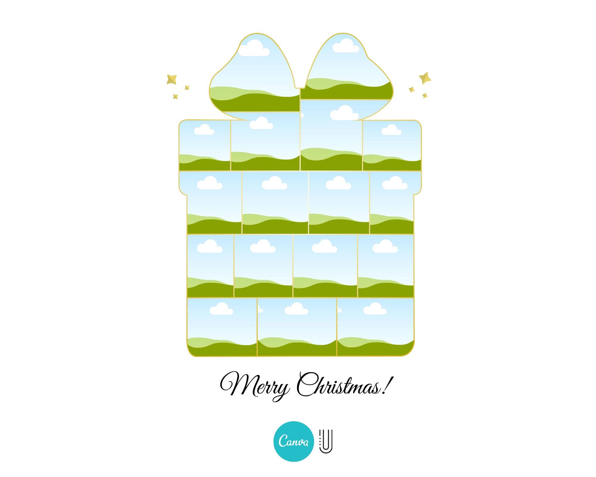 Personalized Photo Collage Gift Box Perfect for Christmas, Birthdays ...