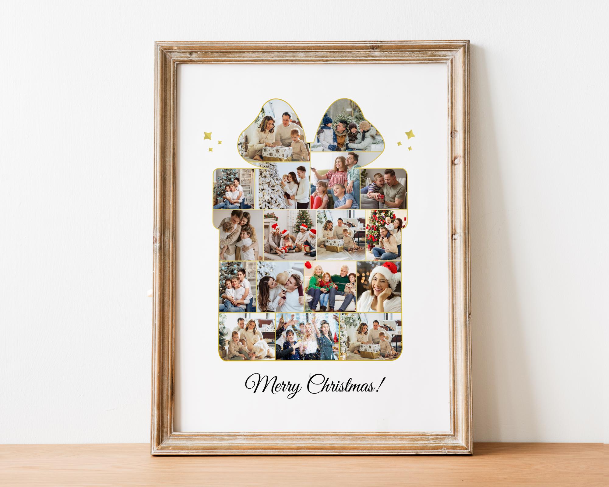Personalized Photo Collage Gift Box – Perfect for Christmas, Birthdays ...