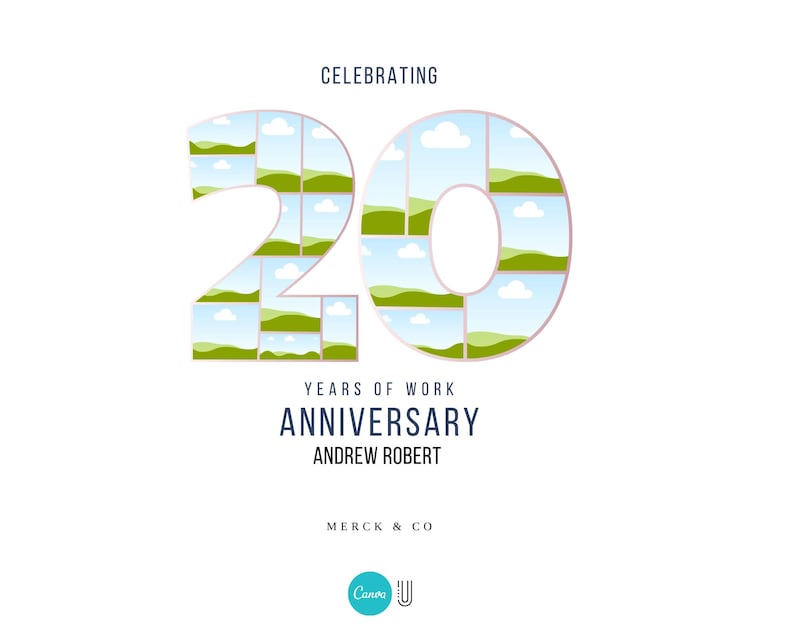 Work Anniversary Gifts, Personalized Gifts,20th Anniversary ...