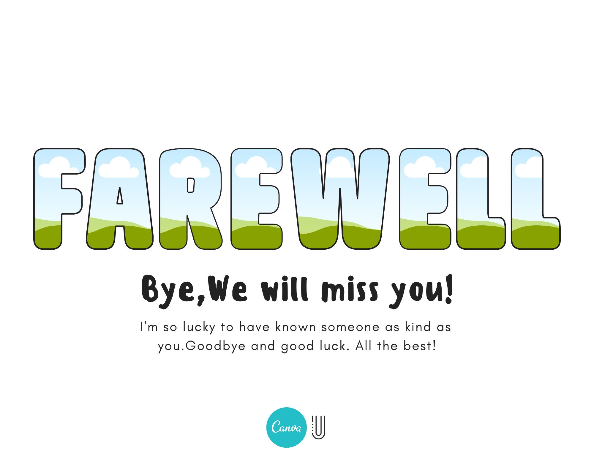 Farewell Custom Gift Collage, Goodbye Gift,resignation Farewell ...