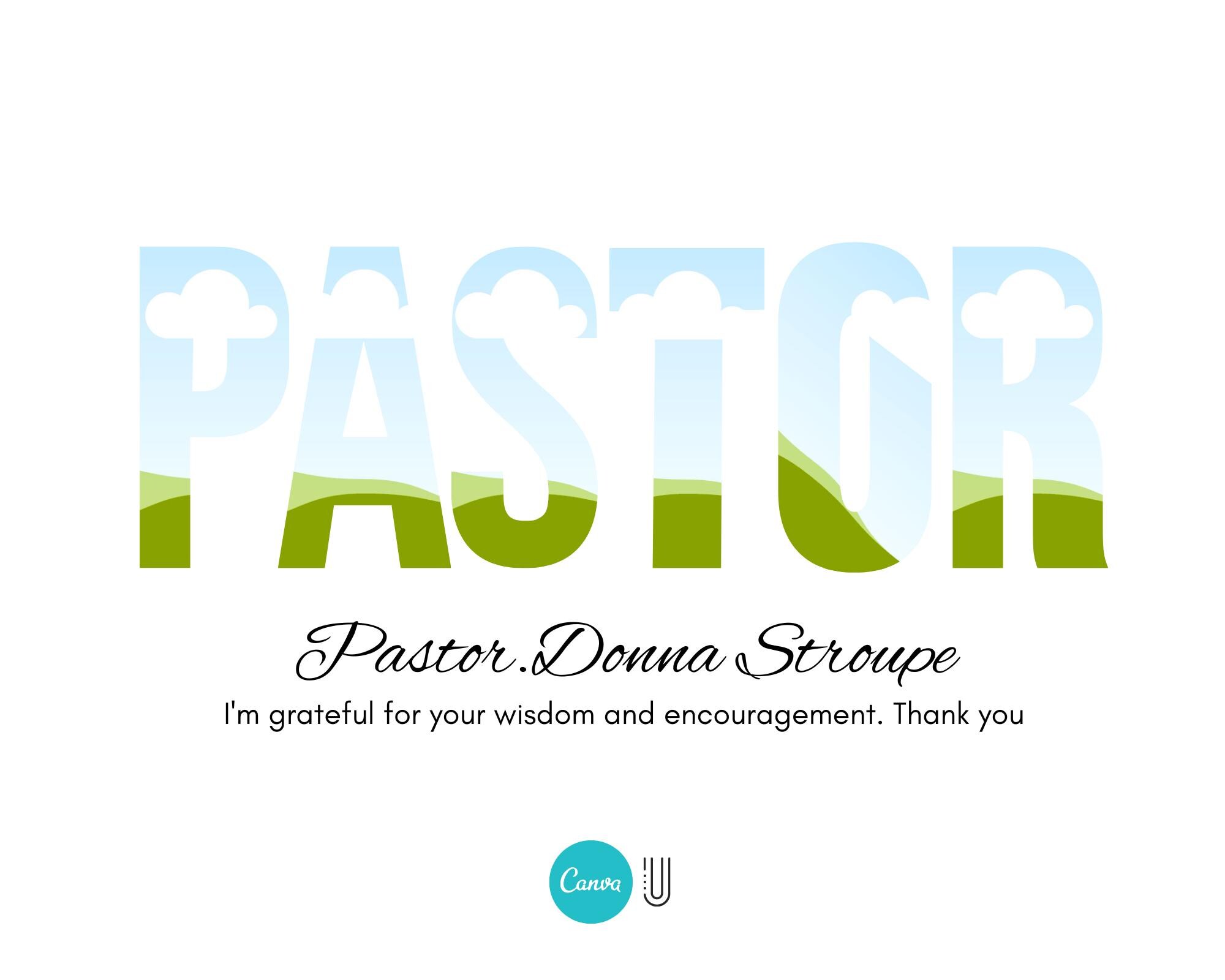 Pastor Appreciation Photo Collage: Church Group Gift (digital File) - Etsy