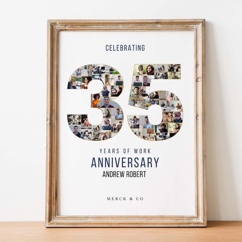 35 Work Anniversary - Etsy