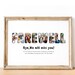 Farewell Custom Gift Collage, Goodbye Gift,resignation Farewell ...