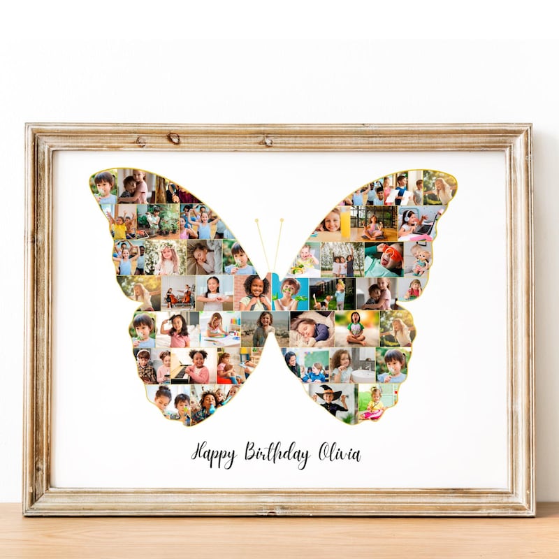 Butterfly Picture Frame - Etsy