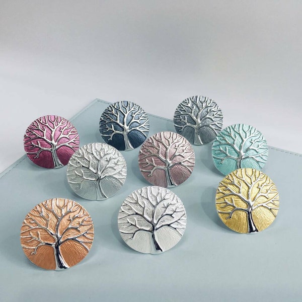 Magnetic Tree of Life Brooch - Etsy
