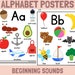 Printable Alphabet Picture Word Chart, ABC Beginning Sound Picture ...