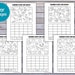 Summer Count and Graph Printable Worksheets, Math Activity (PDF Pattern ...