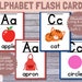 Printable Alphabet Posters, Beginning Sounds Flash Cards, Letter Size ...