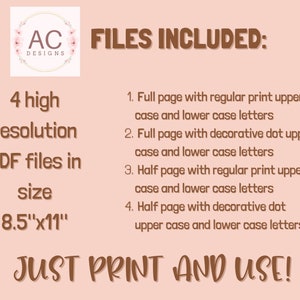 Printable Alphabet Picture Word Chart, ABC Beginning Sound Picture ...