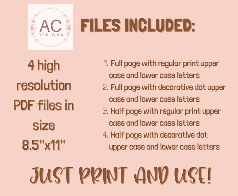 Printable Alphabet Picture Word Chart ABC Beginning Sound - Etsy Canada