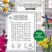 Spring Word Search Printable, Fun Spring Activity for Kids Learning at ...