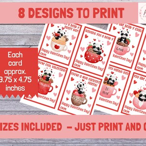 Kids Valentines Cards Instant Digital Download, Printable Kids ...