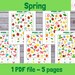 Spring I Spy Worksheets, Spring Printable Activities, Easter Activity ...