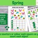 Spring Count and Graph Worksheets, Spring Printable Activities, Spring ...