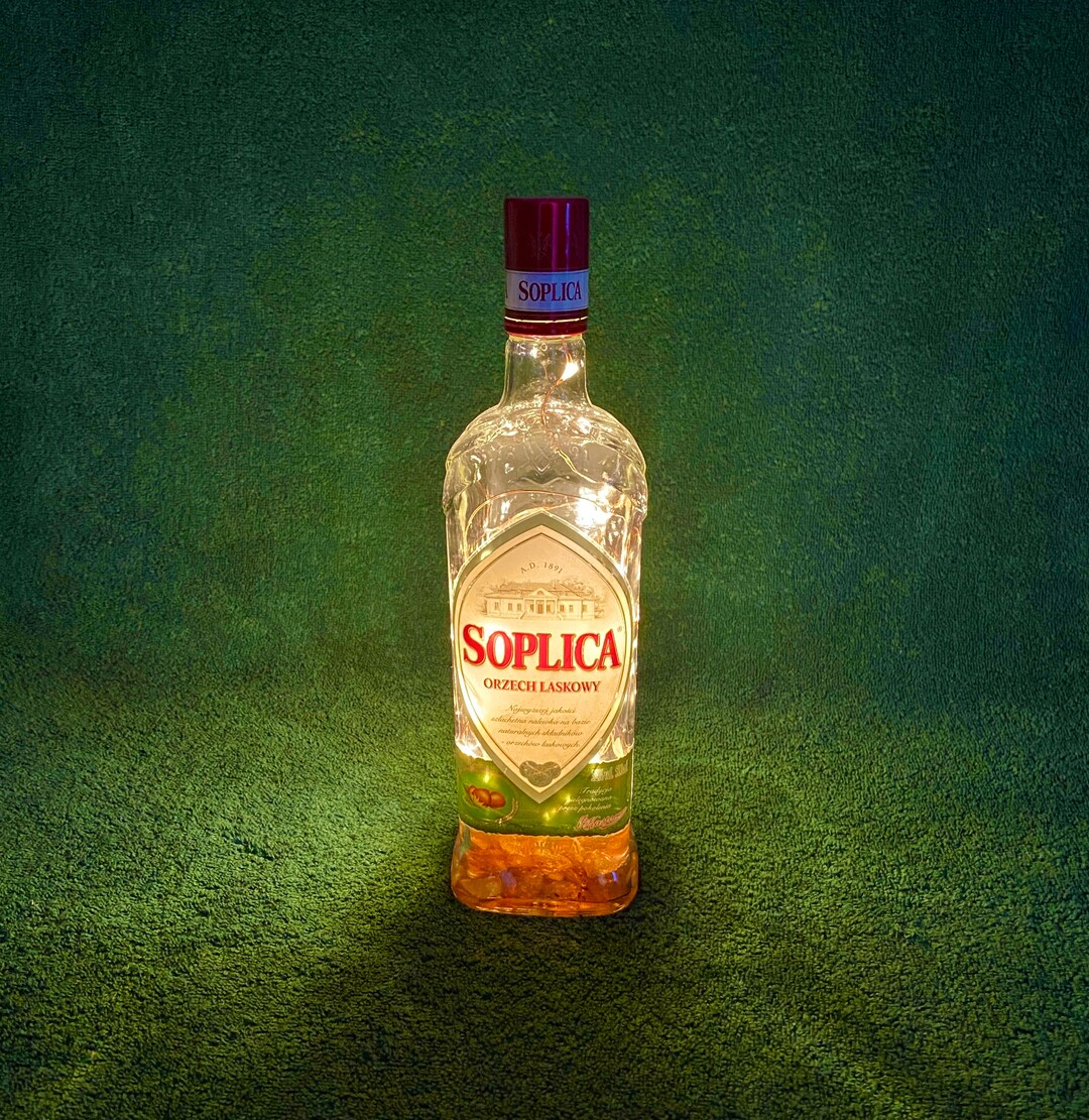 Soplica Hazelnut Vodka LED Bottle Light - Etsy