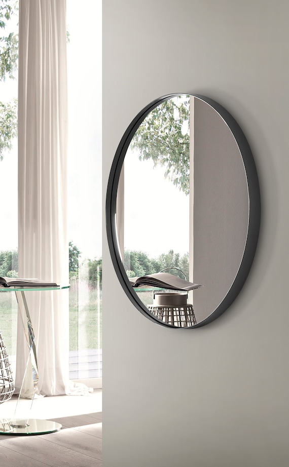 Round Mirror Full Length Mirror Vanity Mirror Bathroom - Etsy