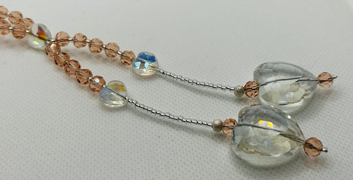 Heart Glass Prayer Beads Juzu, Buddhist, SGI, Soka Gakkai, Gongyo ...