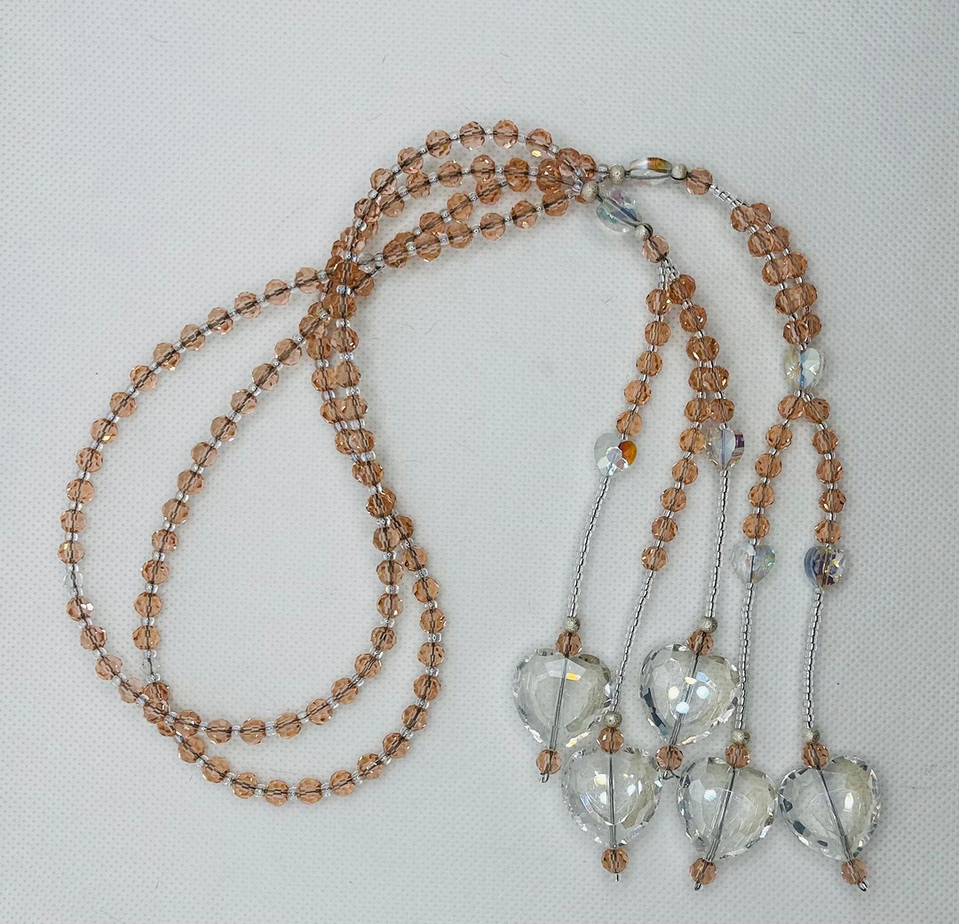 Heart Glass Prayer Beads Juzu, Buddhist, SGI, Soka Gakkai, Gongyo ...