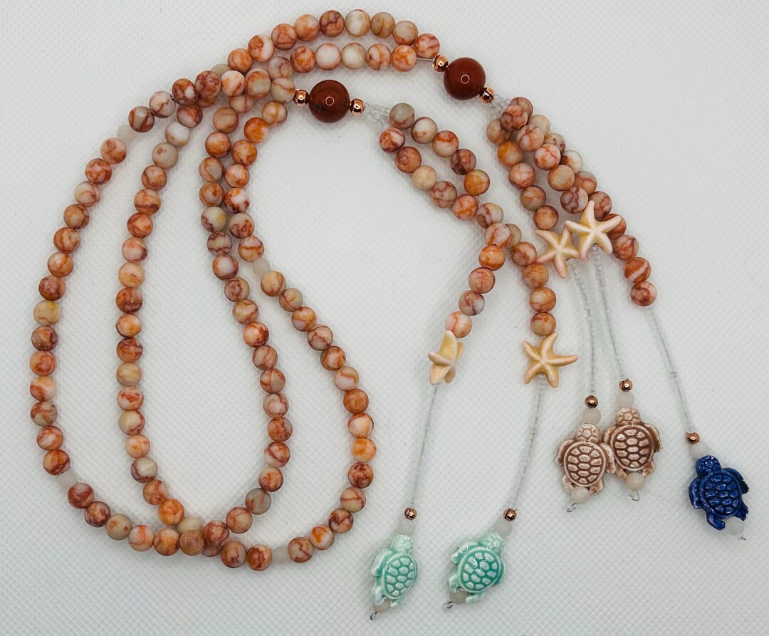 Sea Prayer Beads-juzu, Chanting, Gongyo, SGI, Soka Gakkai, Nichiren ...
