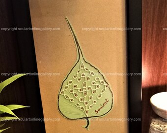 Pipal Leaf Art - Etsy