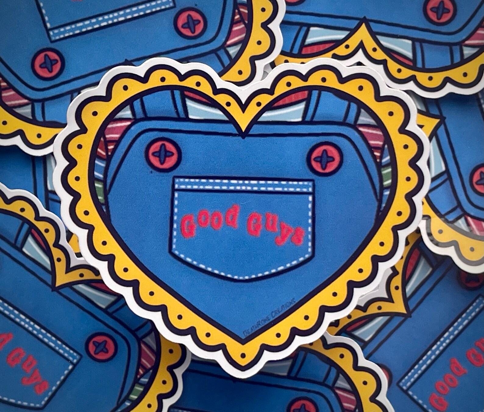 I Heart Good Guy Doll Sticker Chucky Horror Slasher - Etsy