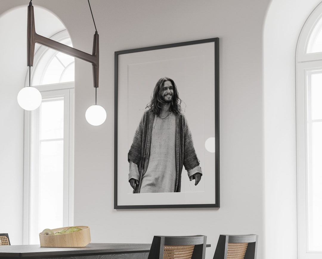Jesus Christ Portrait Print, Christian Home Decor (digital Download) - Etsy