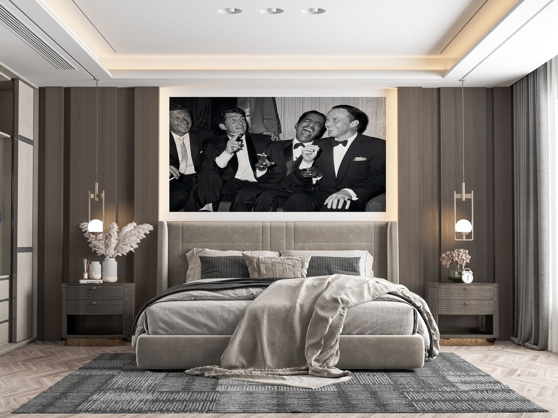 The Rat Pack Poster Dean Martin Sammy Davis Jr and Frank - Etsy
