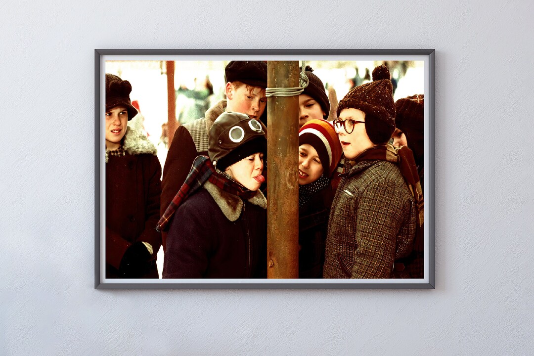 A Christmas Story Movie Poster, Printable Christmas Wall Art, Holiday ...
