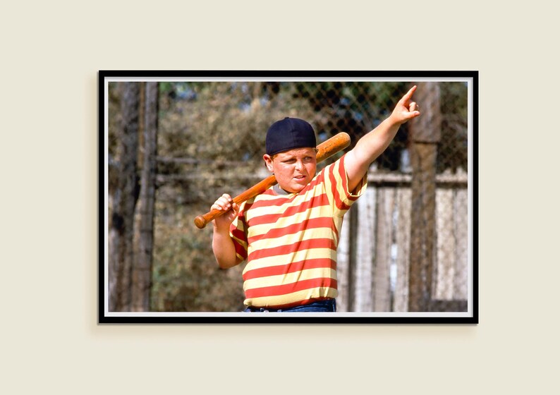 The Sandlot Movie Poster, Ham Porter, Vintage Baseball Print (digital ...