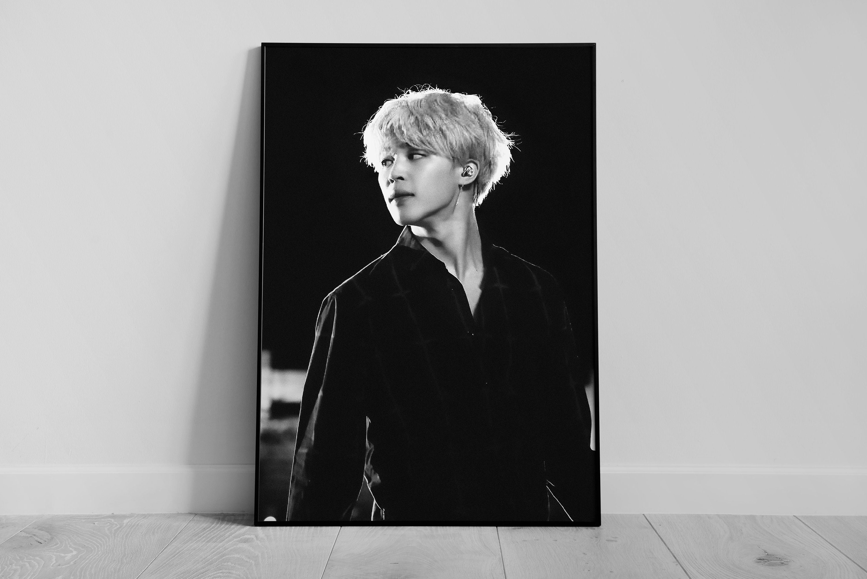 Bts Jimin Poster, Park Jimin, Bts Wall Art, Jimin Print, Korean Band ...