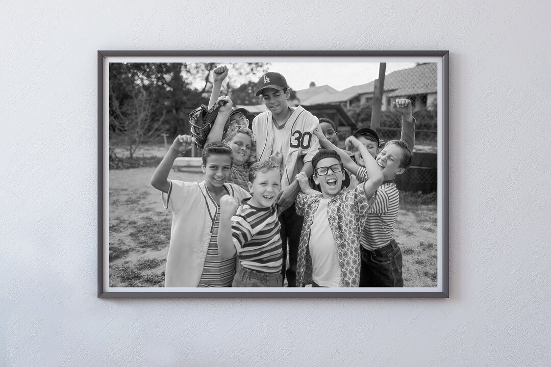 The Sandlot Poster, Funny Print, Baseball Wall Art, Retro Movie Poster ...
