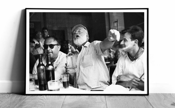 Ernest Hemingway Drinking