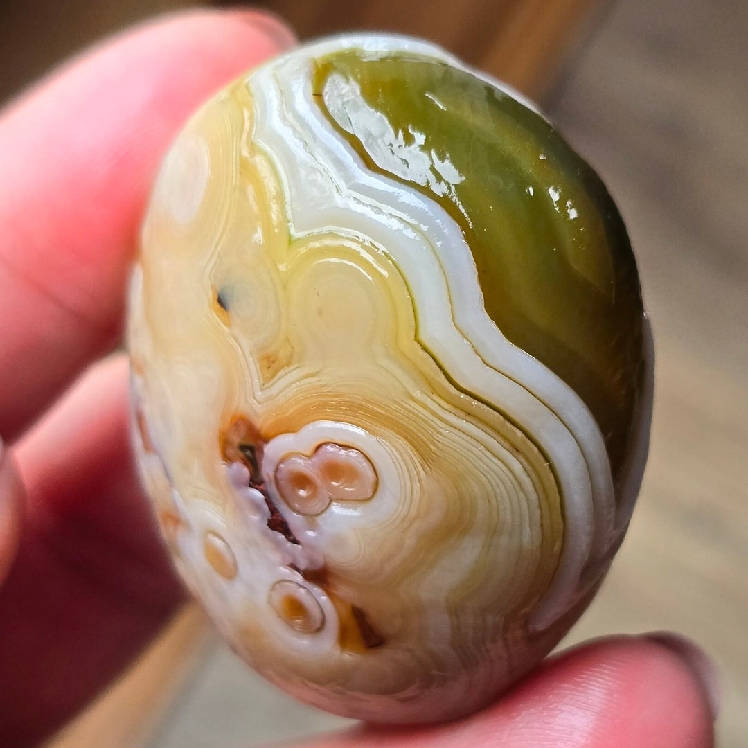 Exceptionally High Quality and Incredibly Rare Natural Eye Agate From ...