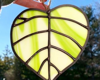 Stained Glass Aspen Leaf - Etsy