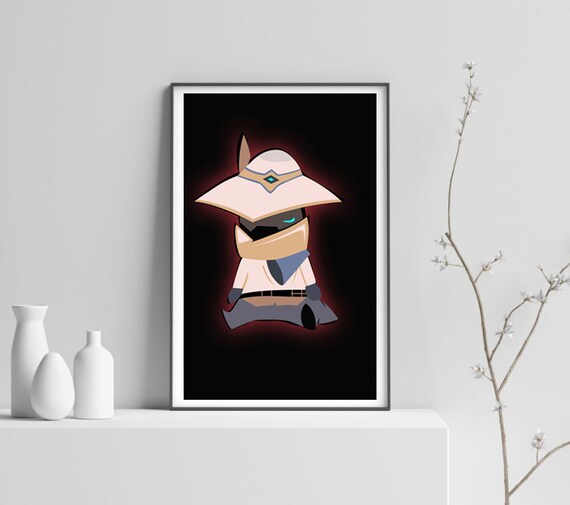 PRINTABLE Minimalistic Cute Valorant Cypher Poster & Print | Etsy