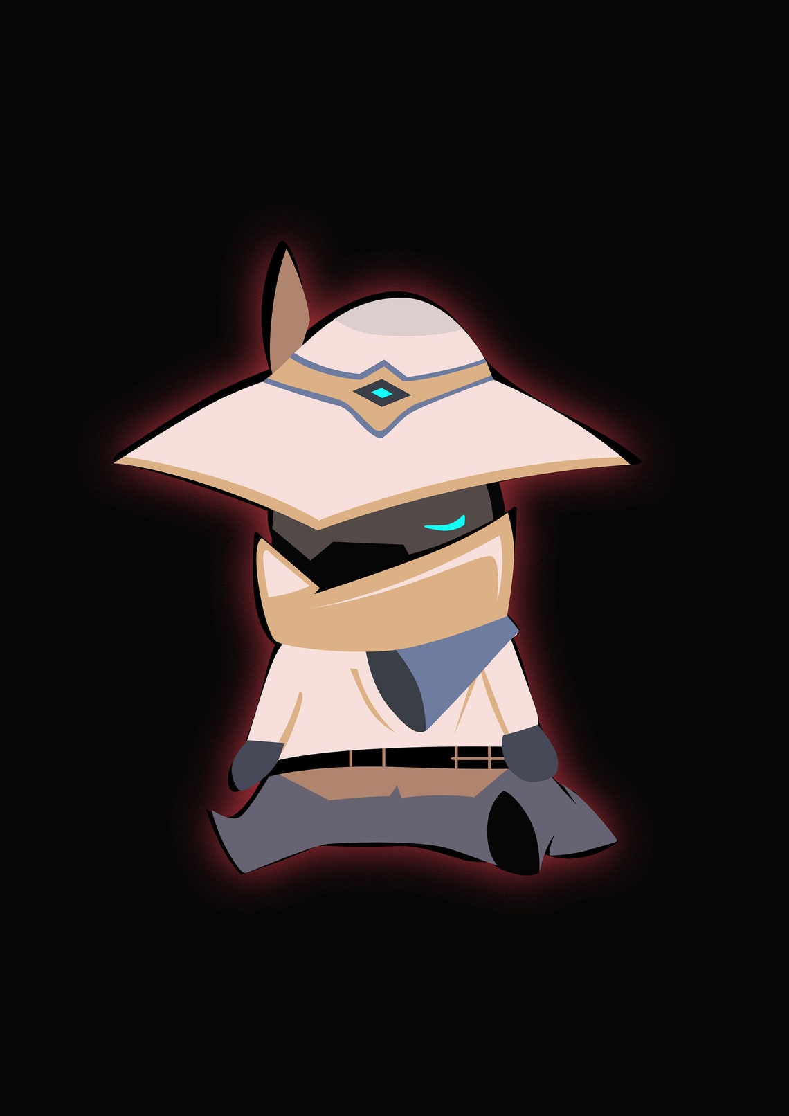 PRINTABLE Minimalistic Cute Valorant Cypher Poster & Print Card, Decor ...