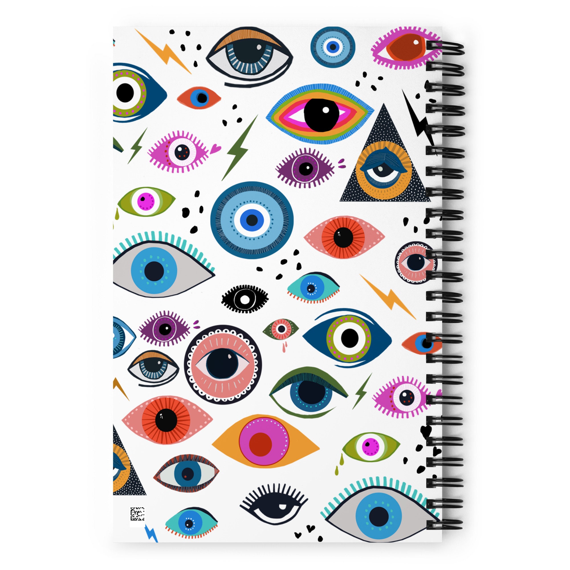 Evil Eye Spiral Notebook, Evil Eye Motivation Notes, Notebook Evil Eye ...