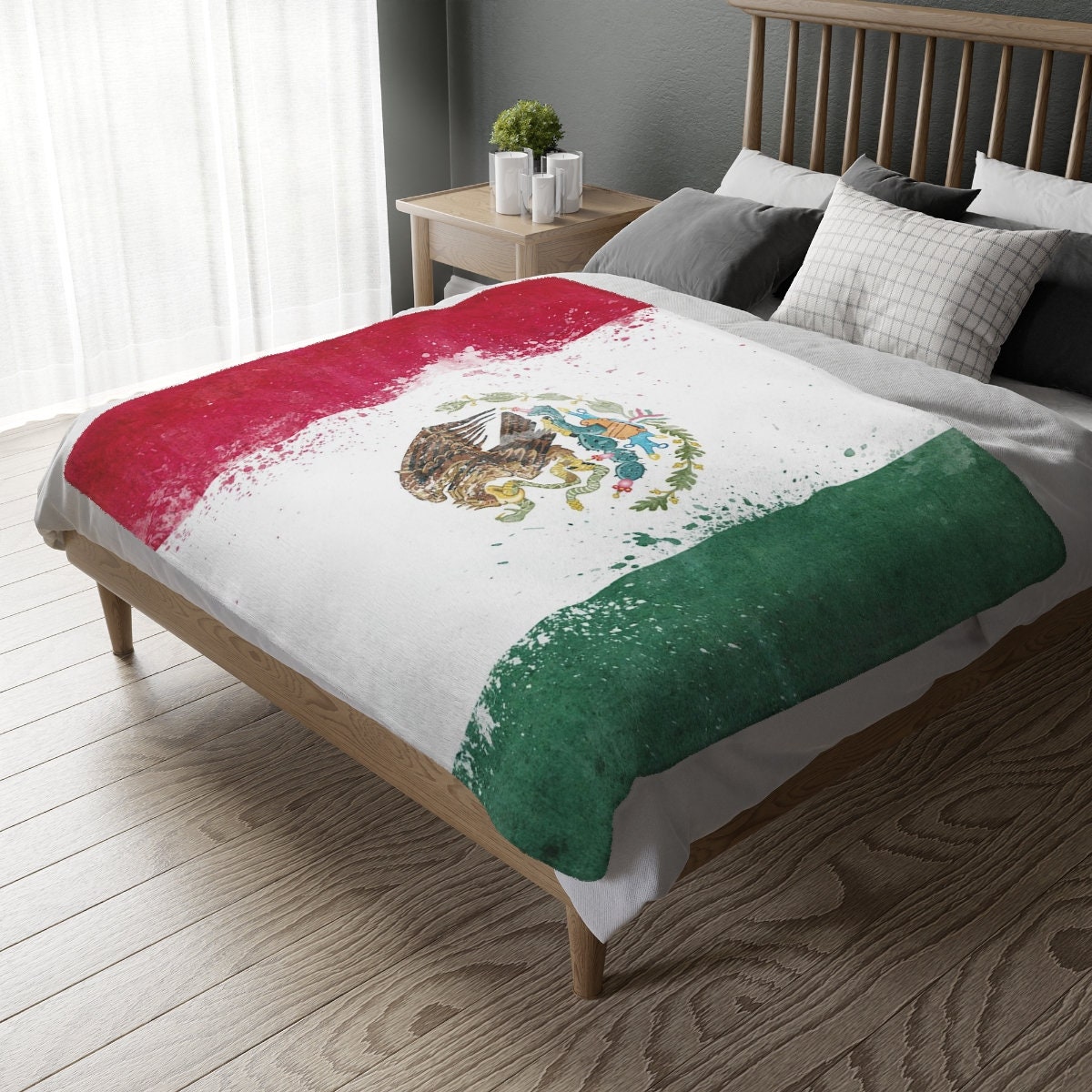 QATAR 2022 World Cup Velveteen Minky Blanket two-sided - Etsy