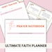 Ultimate Faith Planner Bundle, Printable Prayer Journal, Bible Reading ...
