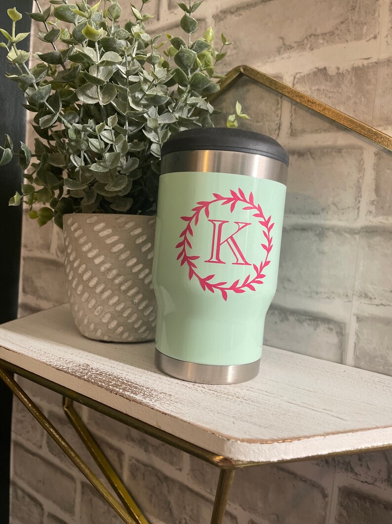 Monogram Decal Monogram Vinyl Decal Sticker Vinyl Monogram - Etsy