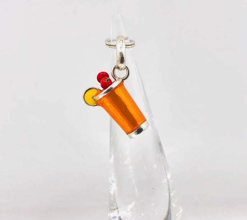 Links of London Sterling Silver Cocktail Glass With Cherry Charm ...